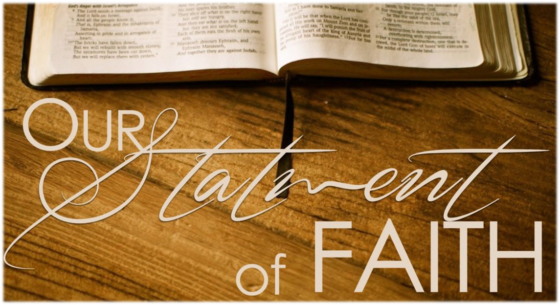 Statement of Faith – TM Lynch Ministries